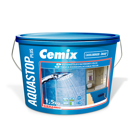 CEMIX AQUASTOP PLUS - tekuća hidoroizolacijska folija za unutarnju ...